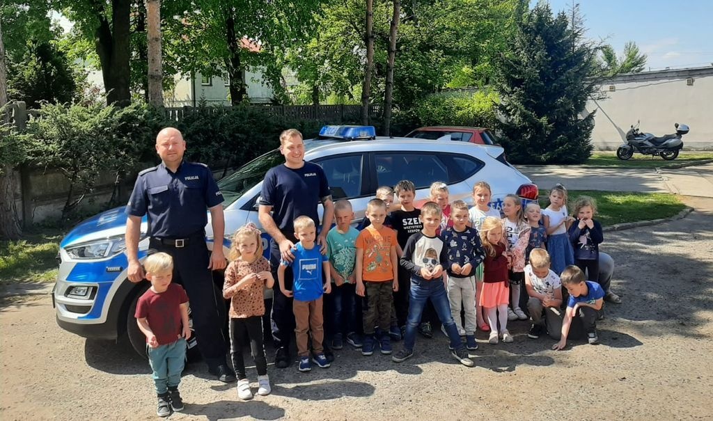 Lekcja na policji - wiadomości