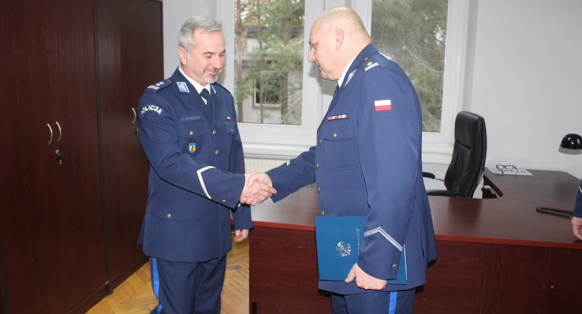 Zmiany w pajęczańskiej policji - jest nowy zastępca komendanta ...